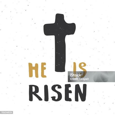 그 증가 십자가 기호 종교 기호 문자 손으로 그린된 기독교 십자가 그런 지 질감 벡터 일러스트 레이 션 타이 포 그래피 디자인