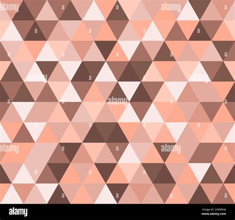 Beige Triangular Seamless Pattern Geometric Vector Background