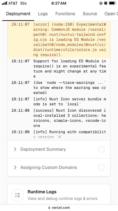 Deployment Failure Help Vercel Community