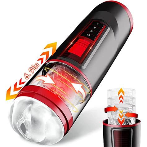 Automatic Telescopic Rotation Male Masturbator Intelligent Voice