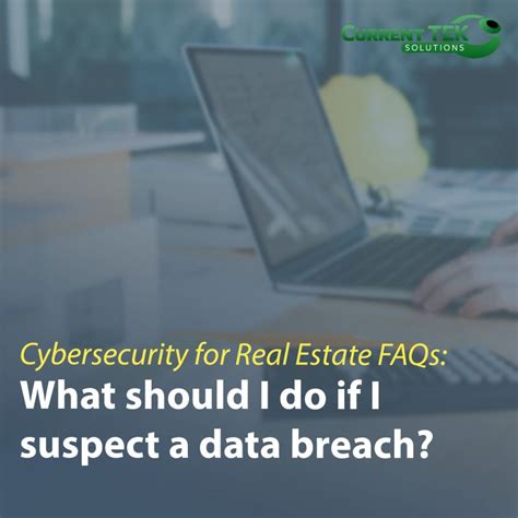 Suspect A Data Breach Current Tek Solutions