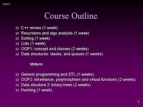 Comp 2012 Objectoriented Programming And Data Structures Fall