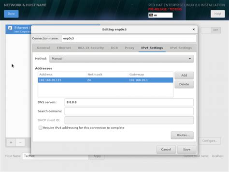 installation of rhel 8 with screenshots