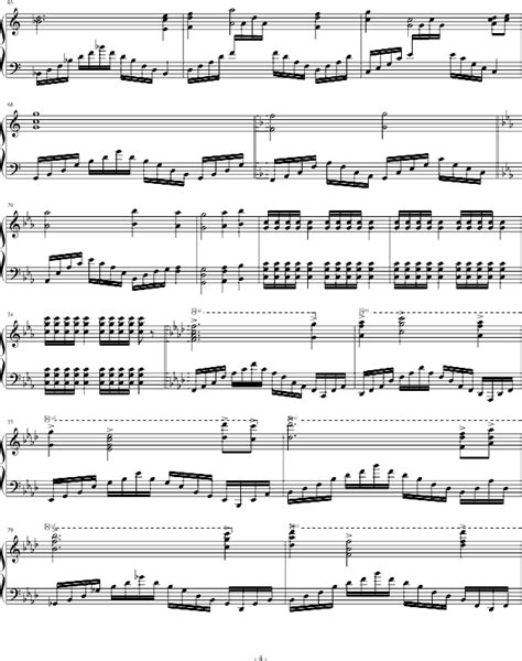 英雄联盟排位赛 Lol主题曲 英雄联盟 钢琴谱 简谱 五线谱