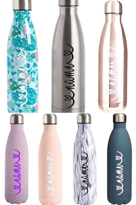 Personalised Drinks Bottle Custom Flask Personalized Gift Etsy Personalised Drink Bottles