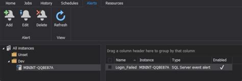 SQL Server Agent Job Alert Configuration