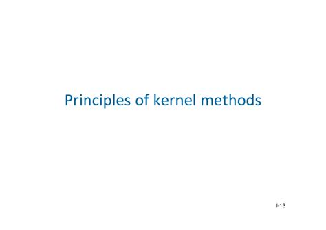 kernel methods for statistical learning kenji fukumizu mlss 2012