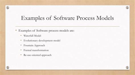 Software Process Model System Development Life Cycle Ppt
