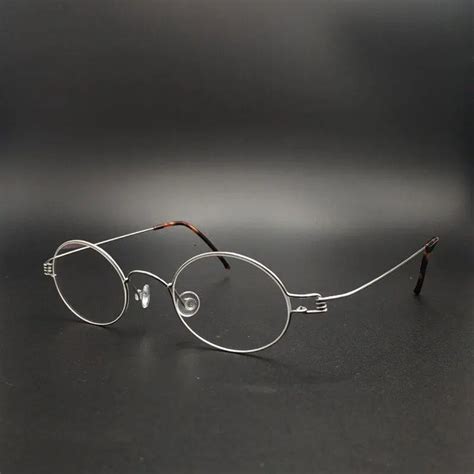 Customizable Unisex Stainless Steel Eyeglasses Screwless Frames Fuzweb