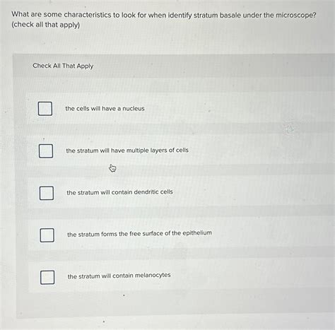 Solved What Are Some Characteristics To Look For When