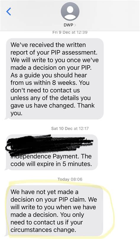 Completely Accurate Pip Award Letter R Dwphelp