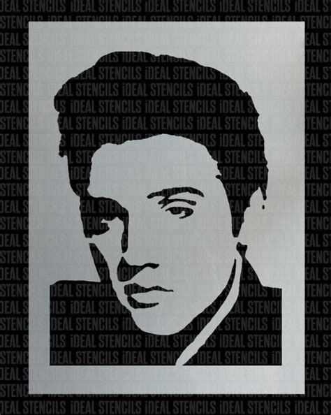 Elvis Presley Stencil Ideal Stencils Idealstencils