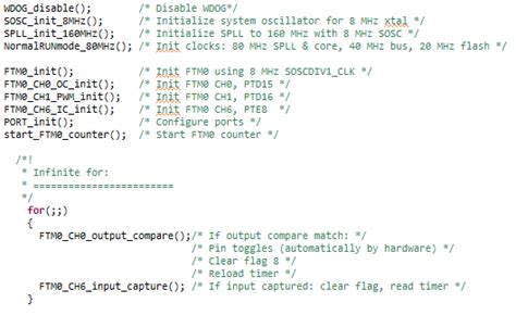 Solved S32k Ftm0 Input Capture And Pwm Output Nxp Community