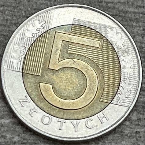 Монета Польщі 5 златих 1994-2010 рр.: продаж, ціна у Харкові ...