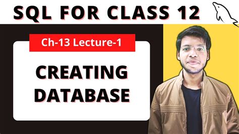 Sql Creating Database Class 12 Python In Hindi Vishal Kumar Youtube