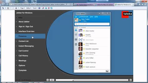 Cisco Jabber For Windows 11 Youtube