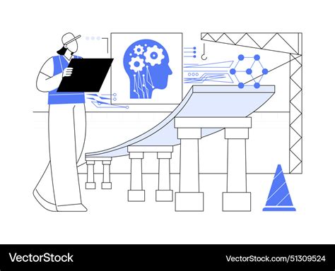 Ai Enhanced Structural Integrity Abstract Concept Vector Image