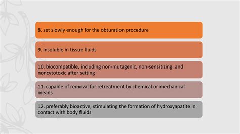 Endodontic Sealers Classification And Types Pptx