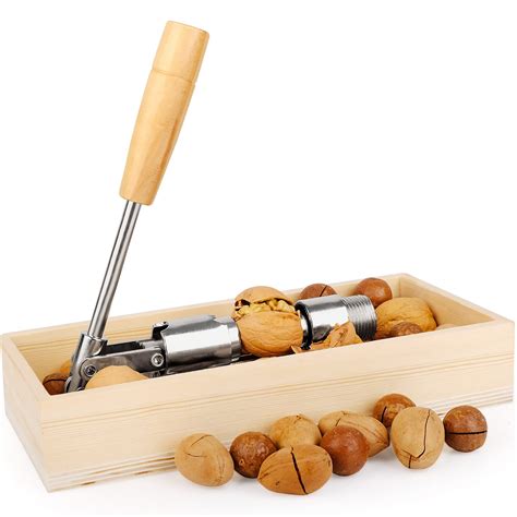 Anwenk Nutcracker Heavy Duty Nut Cracker Pecan Cracker Walnut Cracker Tool