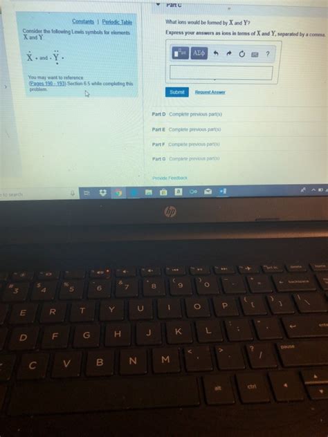 Solved Partじ What ions would be fomed by X and Y Express Chegg com