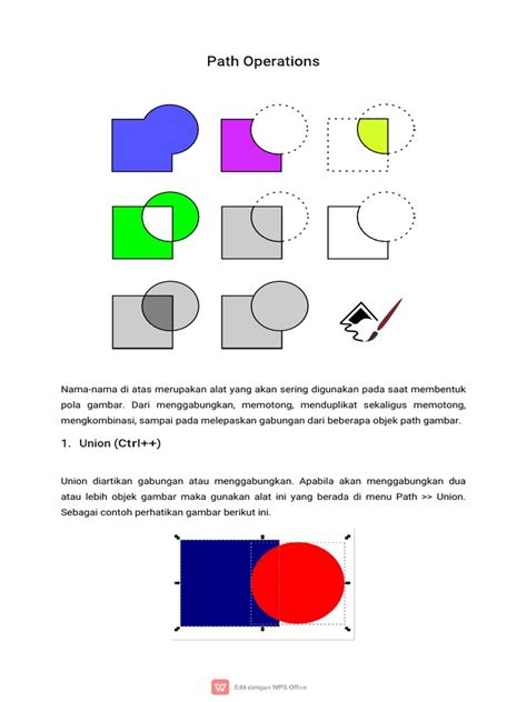 Path Operations Inkscape K 12 Pdf