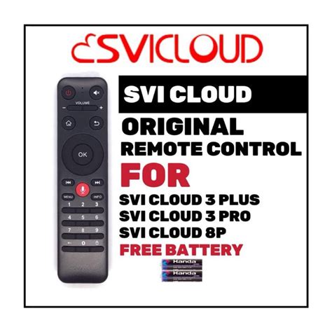 Original Svi Cloud 3s 3plus 3pro 8p Remote Control Qc Check Before