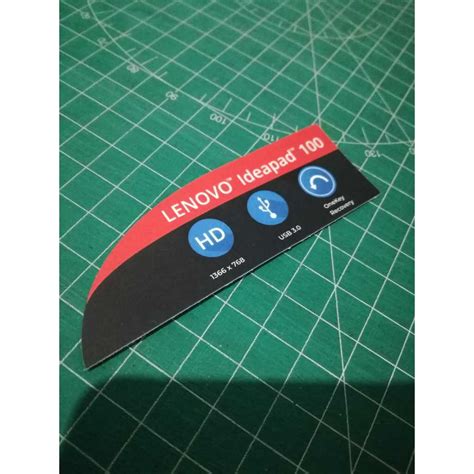 Jual Stiker Spesifikasi Laptop Lenovo Ideapad Shopee Indonesia