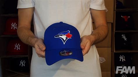 New Era 9forty The League Mlb Toronto Blue Jays Cap Youtube