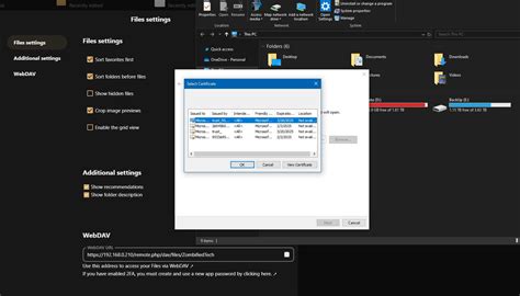 WebDAV won t connect to Windows File Explorer ℹ Support Nextcloud community