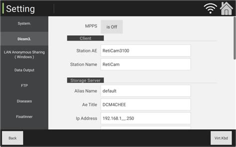 Non Mydriatic Fundus Camera Syseye Kestrel 3100m Lenscan Medical Inc