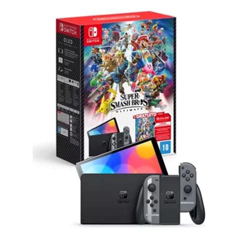 Nintendo Switch Oled Edição Super Smash Bross Startec Macae