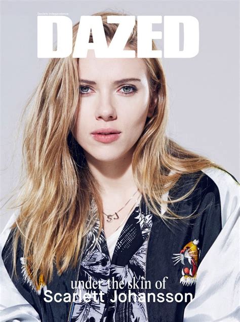 Scarlett Johansson Dazed Magazine Spring 2014 Cover • Celebmafia