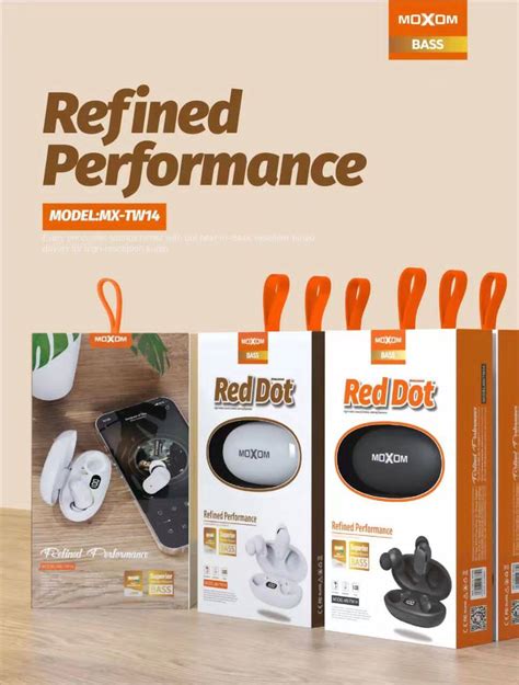 Moxom Mx Tw14 Truly Wireless Earbuds Bluetooth Headphones Hd Stereo Earphones Headset Tws