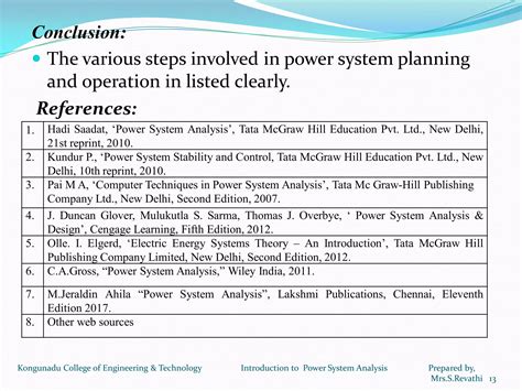 Introduction To Power System Analysis PDF