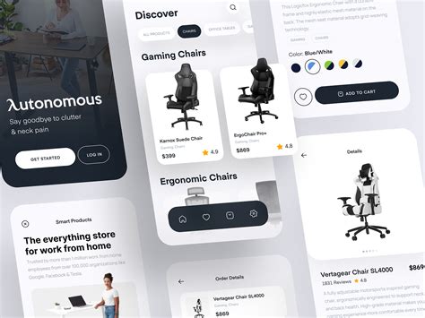 Autonomous E Commerce Store App By Conceptzilla On Dribbble