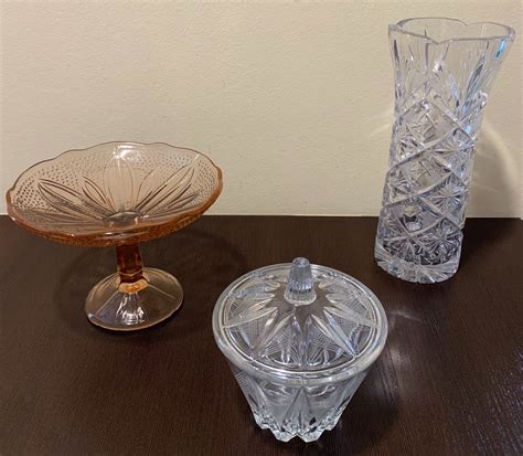 Конфетница салатница фруктовница ваза сахарница хрусталь СССР Чехия 270 грн Посуд кухонне