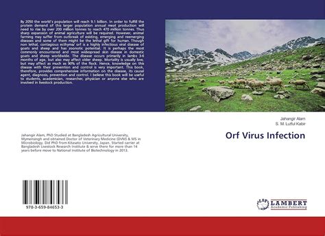 Orf Virus Infection Uk Alam Jahangir Kabir S M Lutful