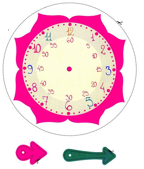 Relojes Para Imprimir Y Armar Imagui
