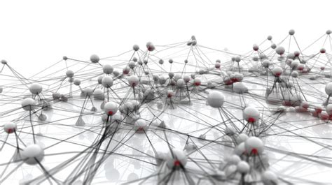 Premium Ai Image Neuron White Technology Background Material