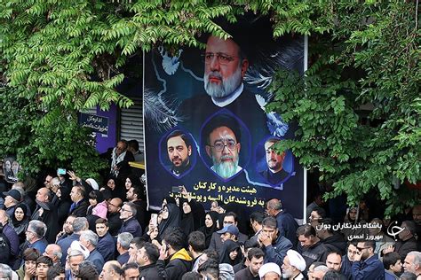 مراسم تشییع و بدرقه پیکر رئیس جمهور و همراهان در تبریز