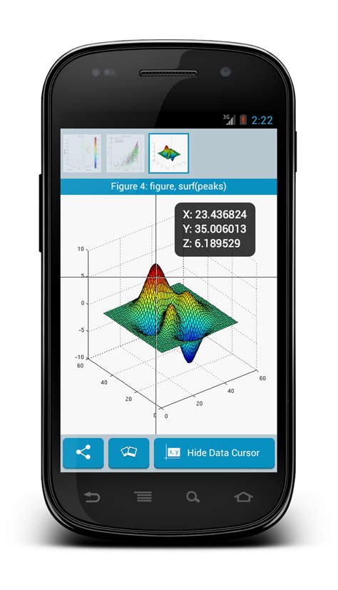 Data Tips On Matlab Mobile Matlab Community Matlab Simulink