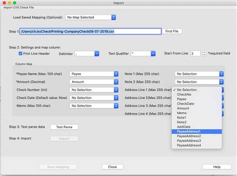 Ezcheckprinting Mac Import Data
