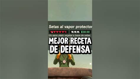 La Mejor Receta De Defensa En Zelda Botw Youtube