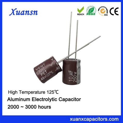 China High Temperature Capacitor 10uf250v Manufacturers Suppliers Factory Customized High