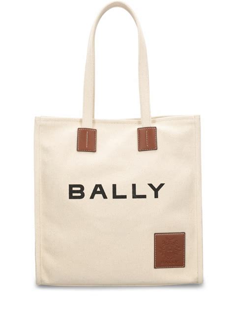 Bally Akelei Canvas Tote Bag Bally
