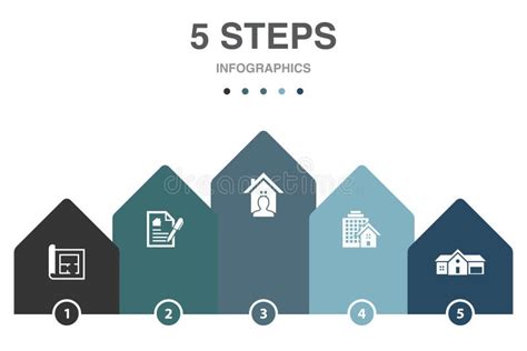 Floor Plan Lease Contract Property Stock Vector Illustration Of Process Button 263994671
