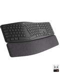 Logitech Logitech ERGO K860 Wireless Ergonomic Keyboard Split Keyboard Wrist Rest Natural