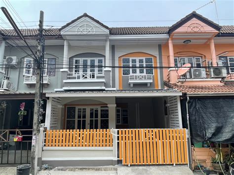 ขายทาวน์เฮ้าส์รีโนเวท ถนนเทพารักษ์ แยกตำหรุ คลองขุด ใกล้เมกาบางนา บิ๊กซีบางพลี วัดหลวงพ่อโต สุธา