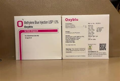 Methyl Blue Injection 10 Mg Ml At ₹ 40 Piece In Mumbai Id 2856404345355