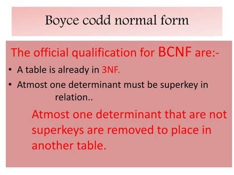 Normalization 1 Nf2nf3nfbcnf Pptx